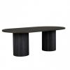 Buy Benjamin Oval Ripple Dining Table Online | Contents ID